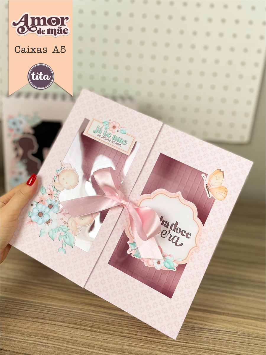 Gerando Amor - Caixas para Arquivo A5 – Tita Estúdio Criativo