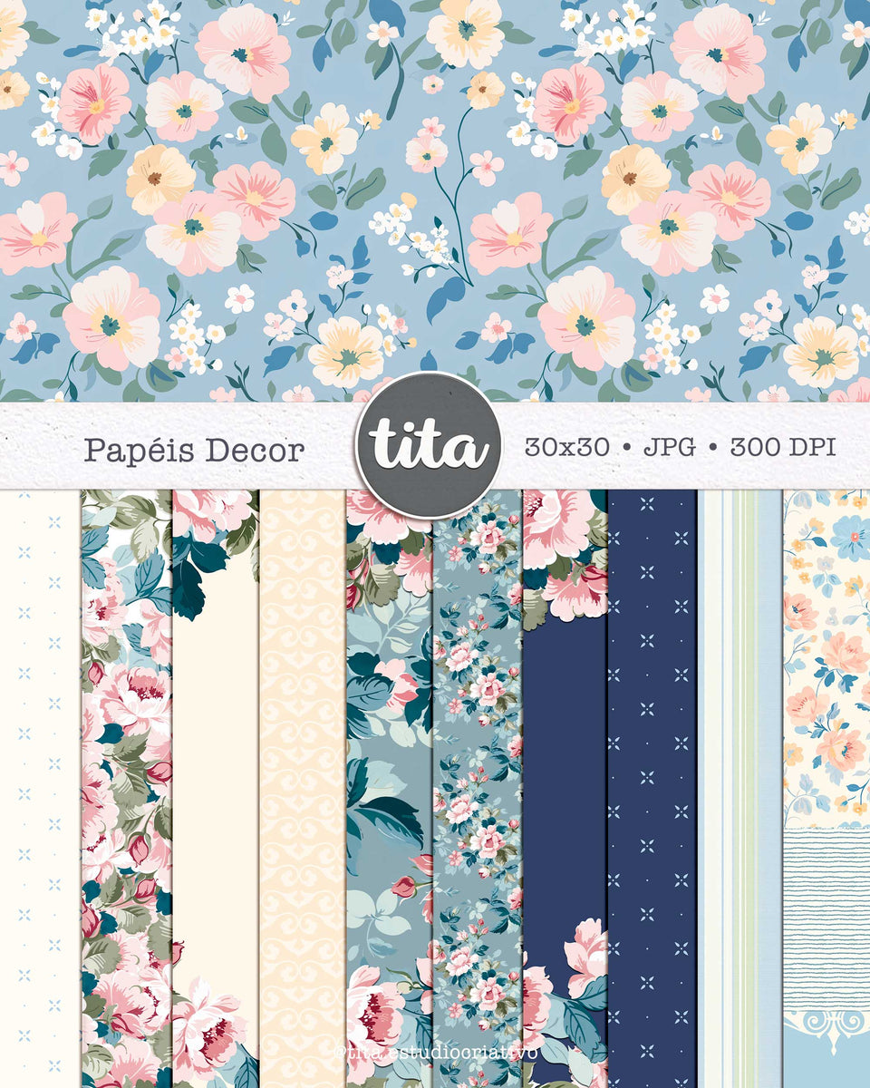 Mãe 2025 - Papéis Decor – Tita Estúdio Criativo