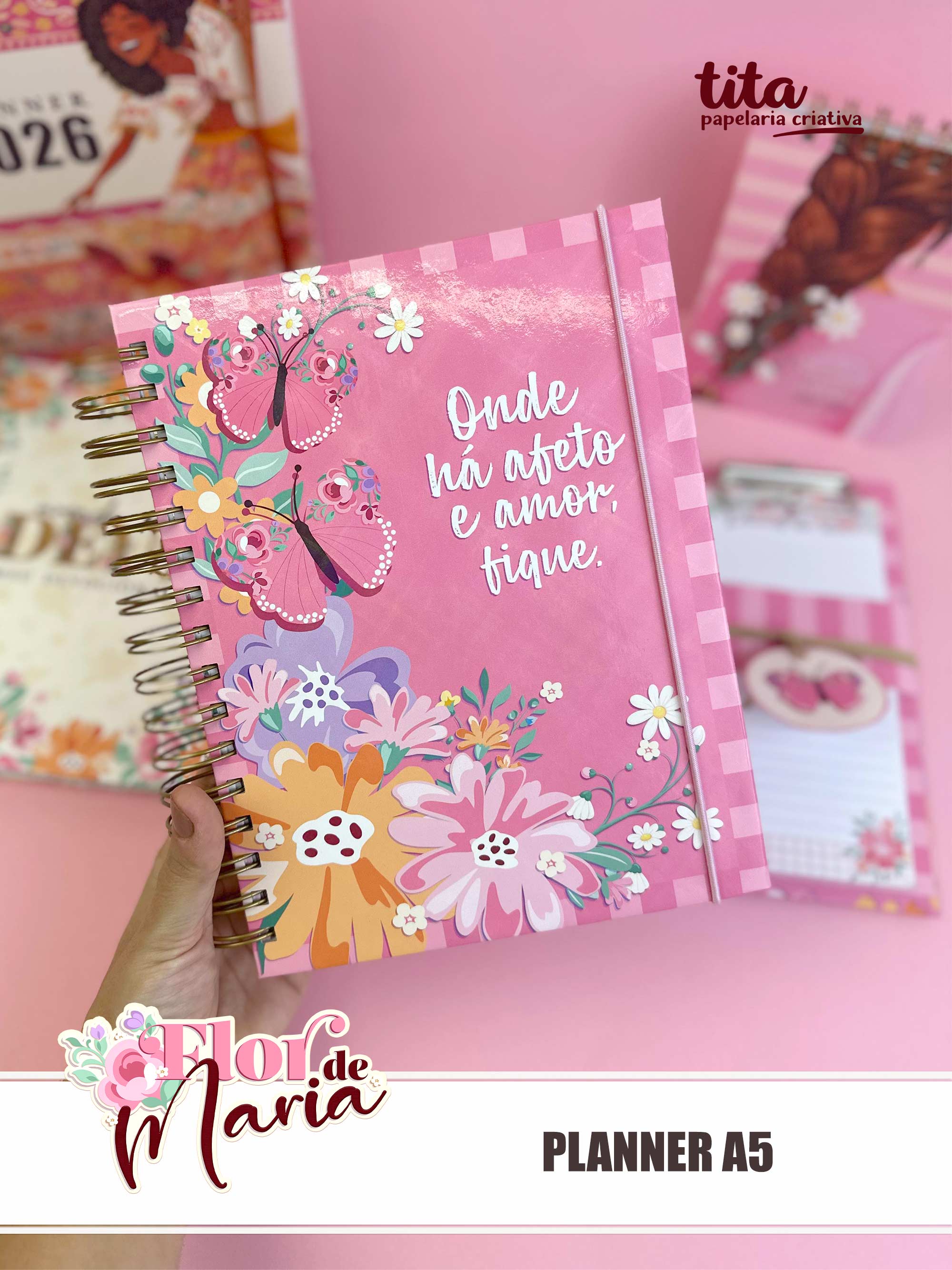 Flor de Maria - Combo Encadernação – Tita Estúdio Criativo