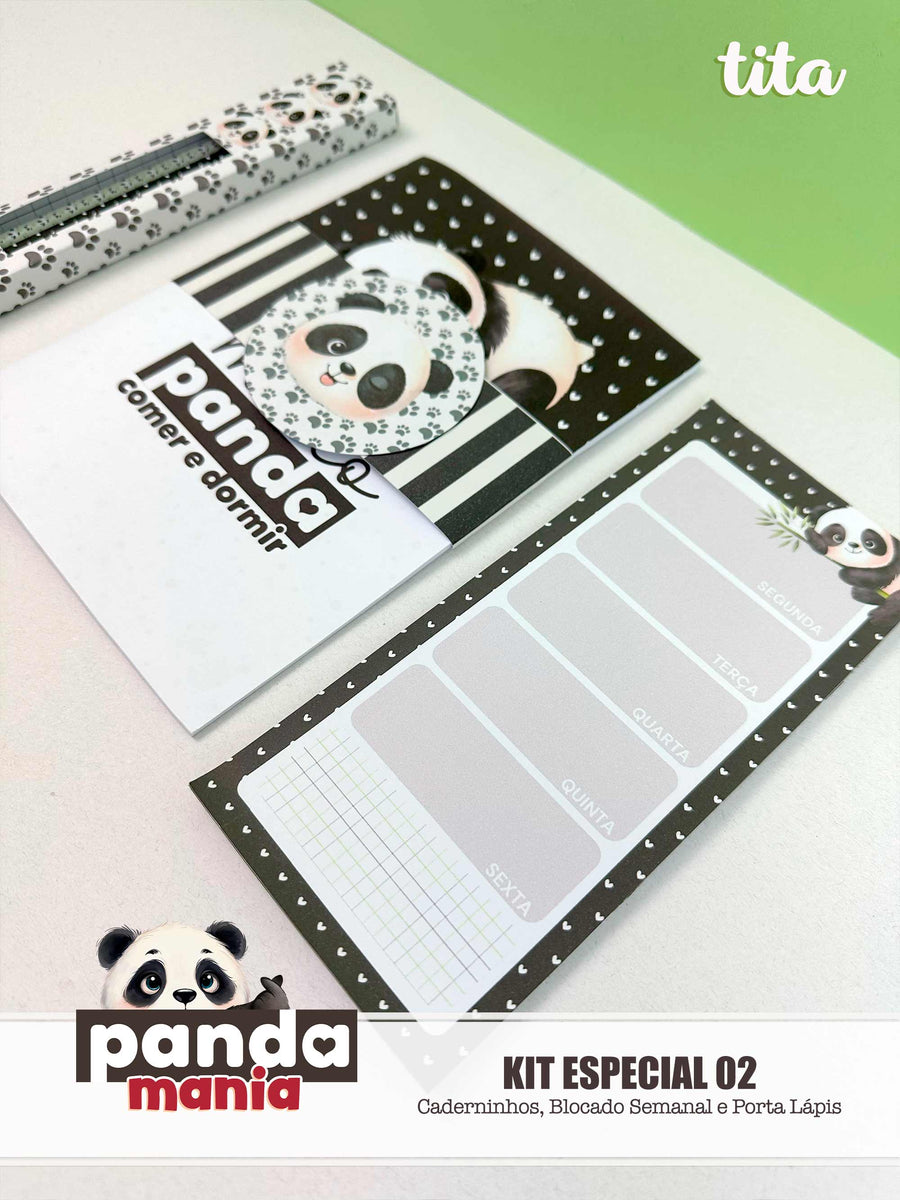Panda Mania - Kit Especial 02 – Tita Estúdio Criativo