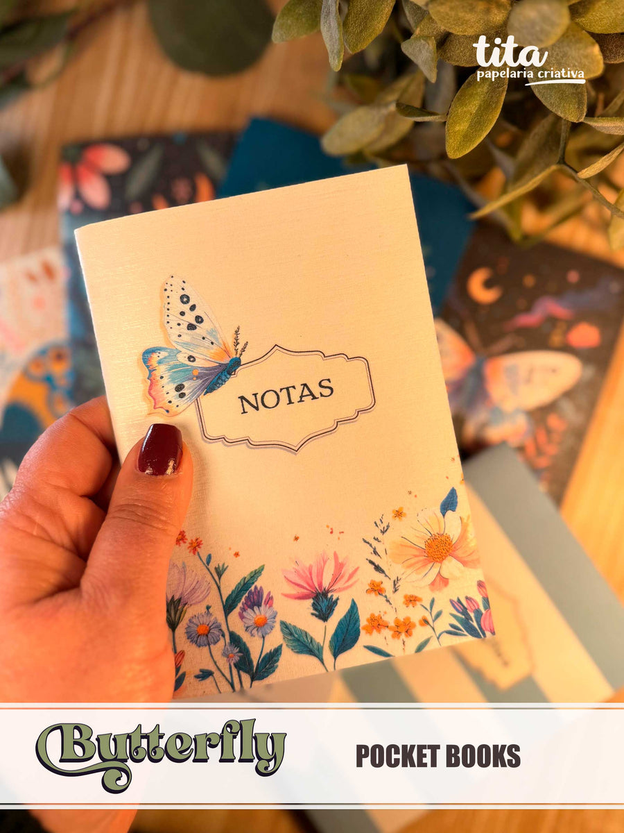 Butterfly - Pocket Book – Tita Estúdio Criativo