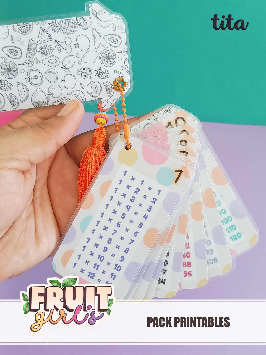 Fruit Girls - Pack Printables – Tita Estúdio Criativo