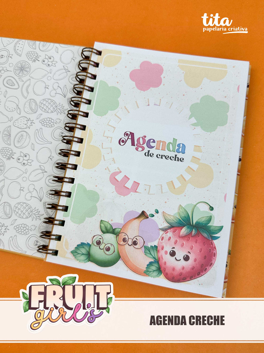 Fruit Girls - Combo Encadernação Escolar – Tita Estúdio Criativo