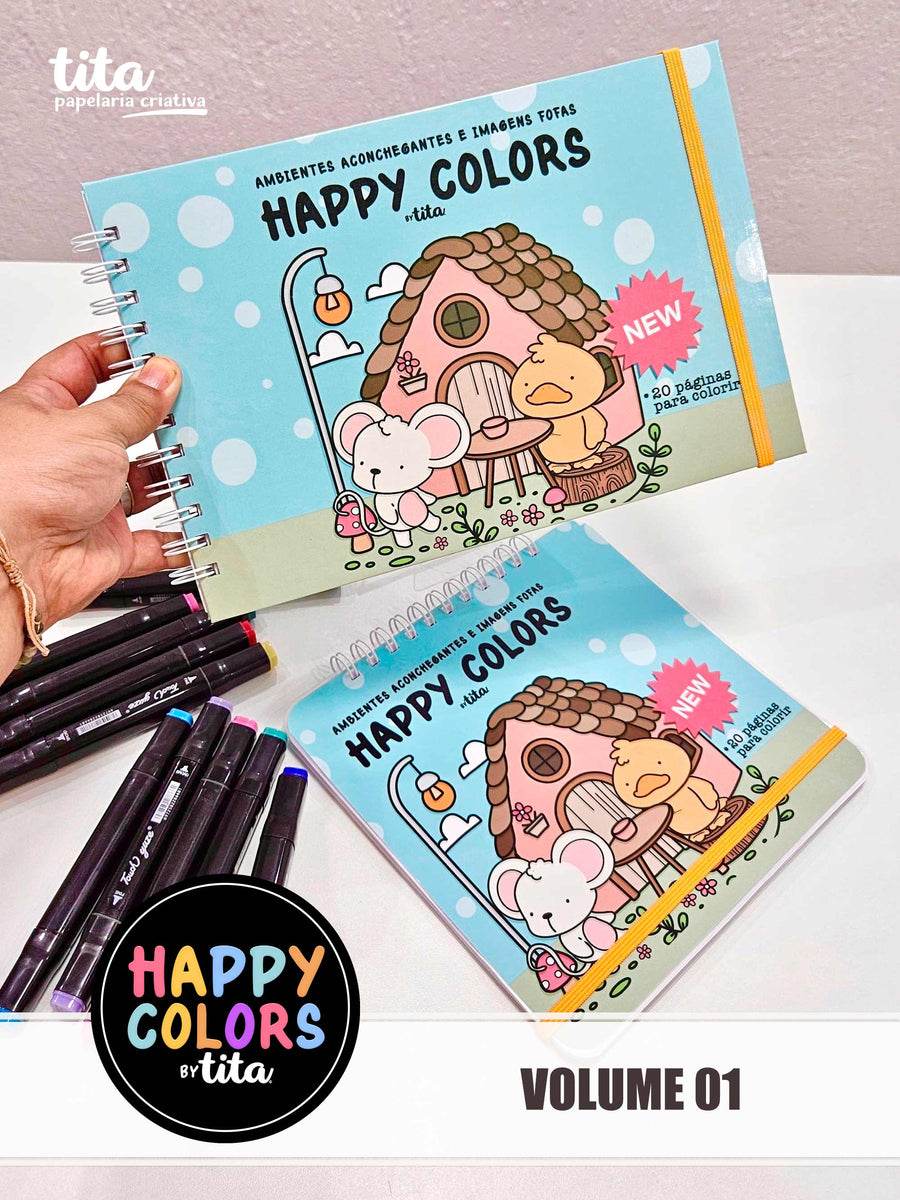 Happy Colors - Volume 1 – Tita Estúdio Criativo