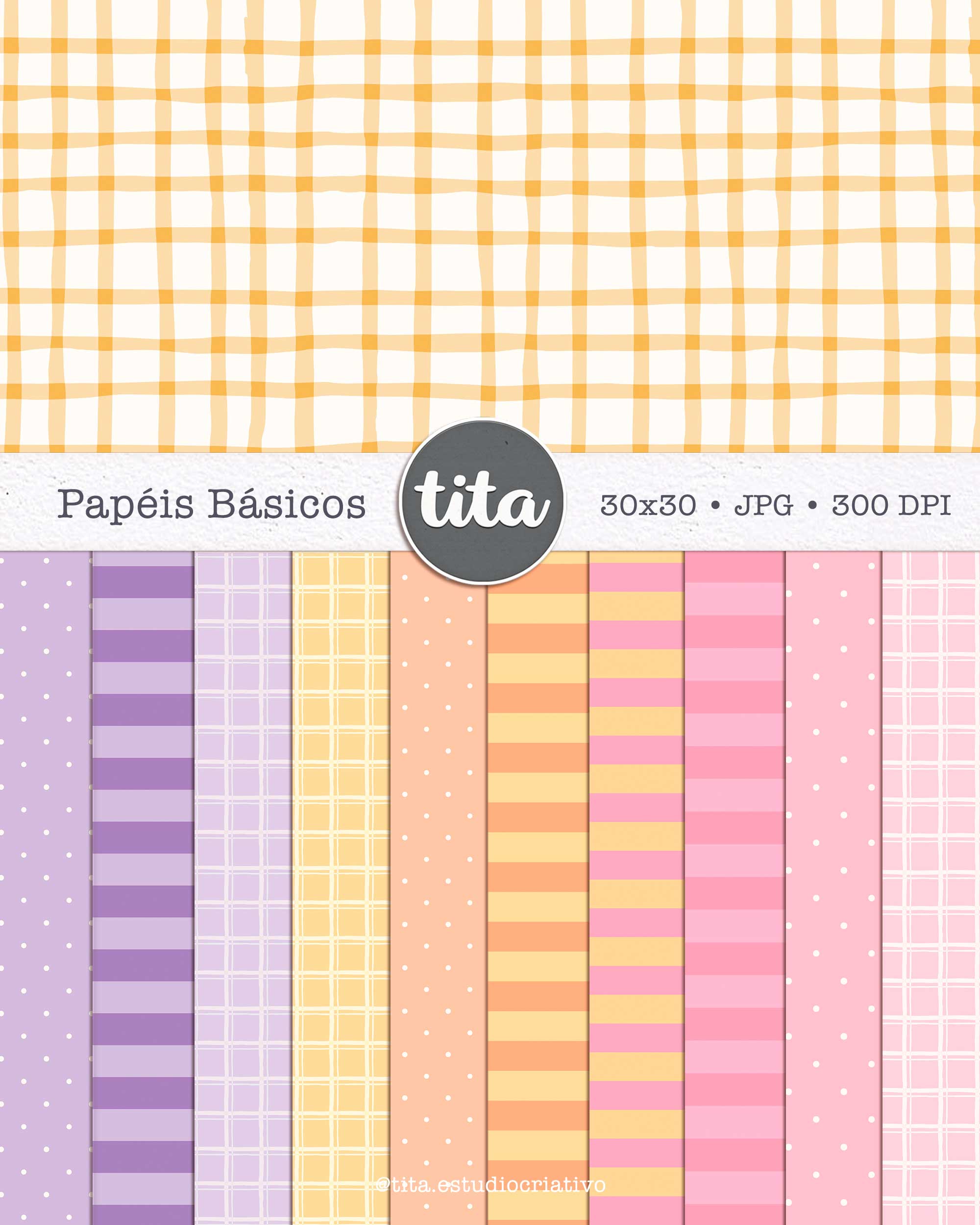 Flor de Maria - Combo Papéis – Tita Estúdio Criativo