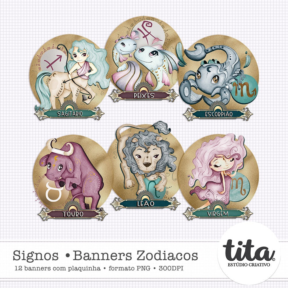 Signos - Combo Digital – Tita Estúdio Criativo